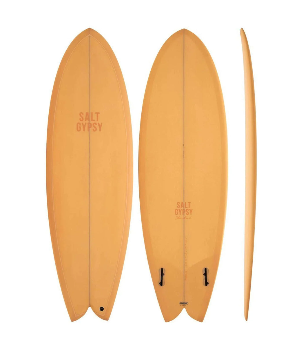 Salt Gypsy ShoreBird PU - FCS II - 2 Fin FACTORY SECOND – Pop-Up Surf Shop